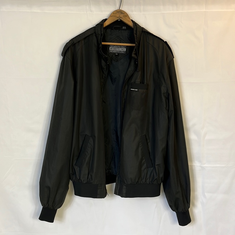 Vintage Mens L Members Only Jacket - Gem